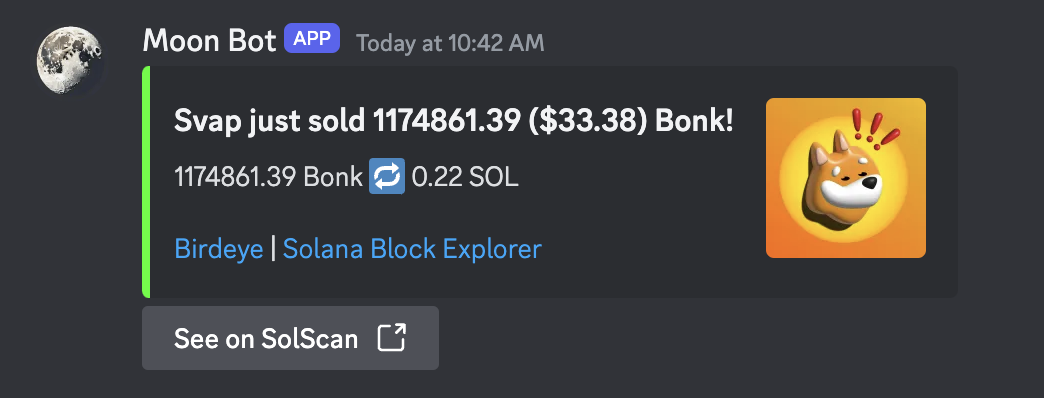 Moonbot - Buy Memecoins on Discord
